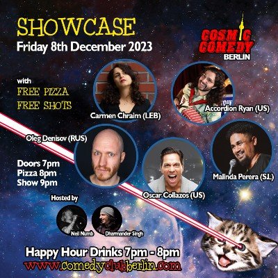 Cosmic Comedy Club Berlin : Showcase, Cosmic Comedy Club Berlin ...