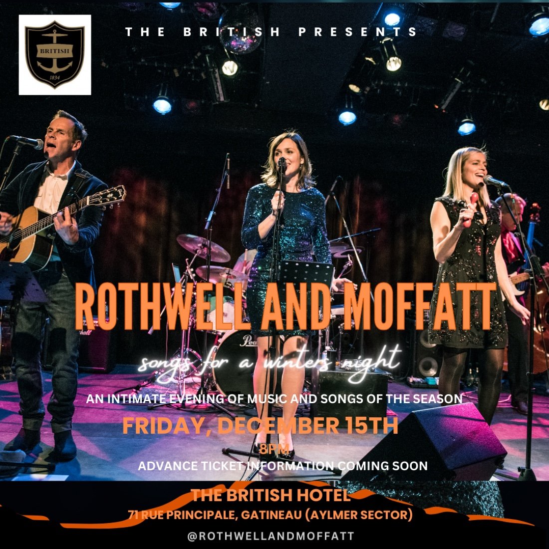 Rothwell and Moffatt present Songs for a Winters Night, The British ...