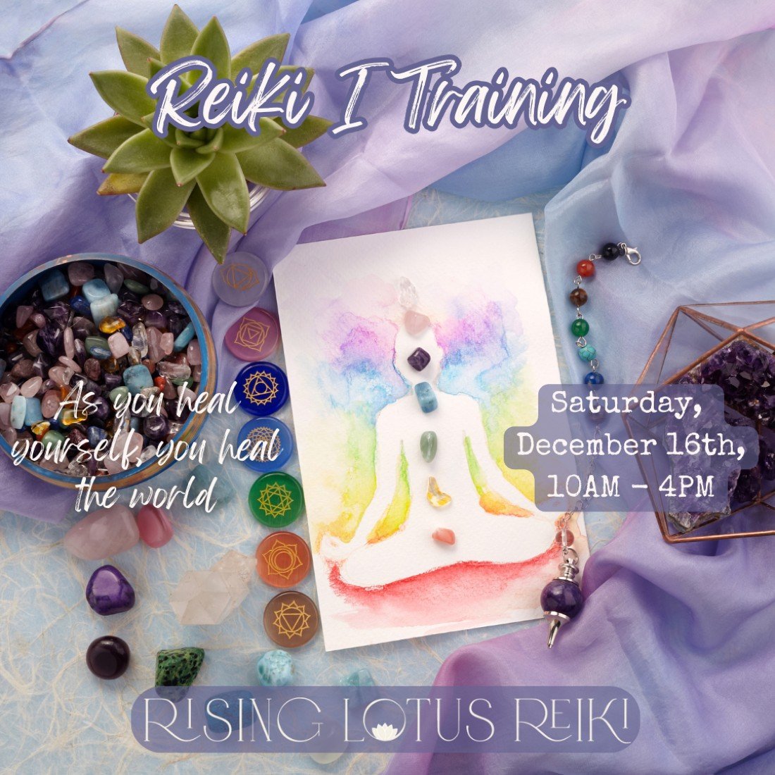 Reiki Level 1 Training, Private Location, San Jose, 16 December 2023 ...