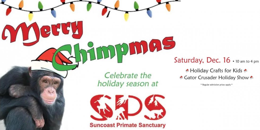 Chimpmas- A Holiday Affair, Suncoast Primate Sanctuary Foundation, Inc ...