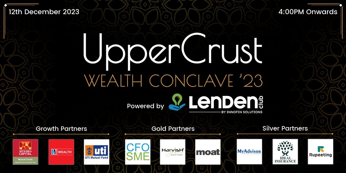 UpperCrust WEALTH CONCLAVE23, Shakti Greens, Vadodara, 12 December 2023 | AllEvents