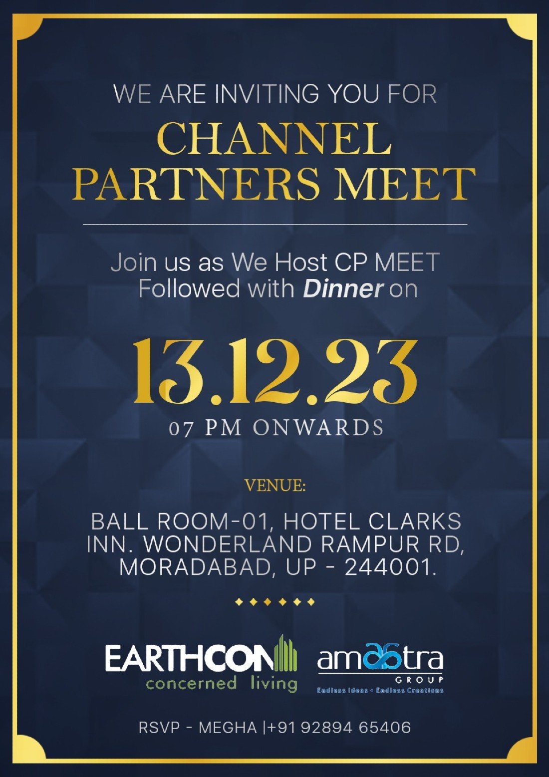 Channel Partners Meet - Moradabad, Ball Room-01, Hotel Clarks Inn ...