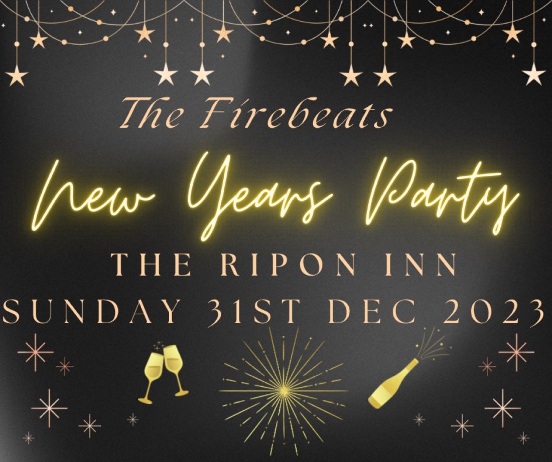NYE with The Firebeats, The Ripon Inn - The Inn Collection Group, 31 ...