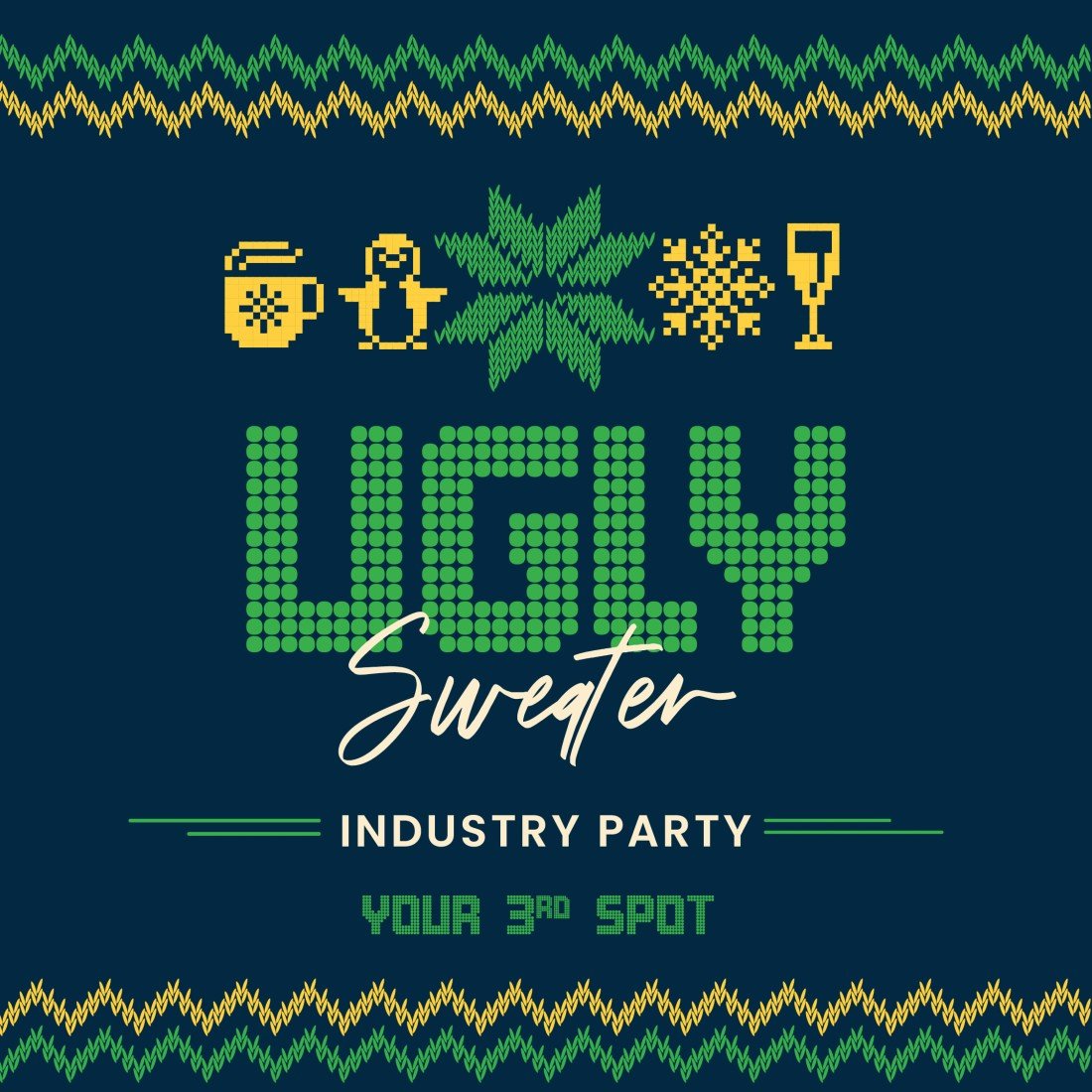 New Years Day Ugly Sweater Industry Party, Your 3rd Spot, Chattahoochee ...