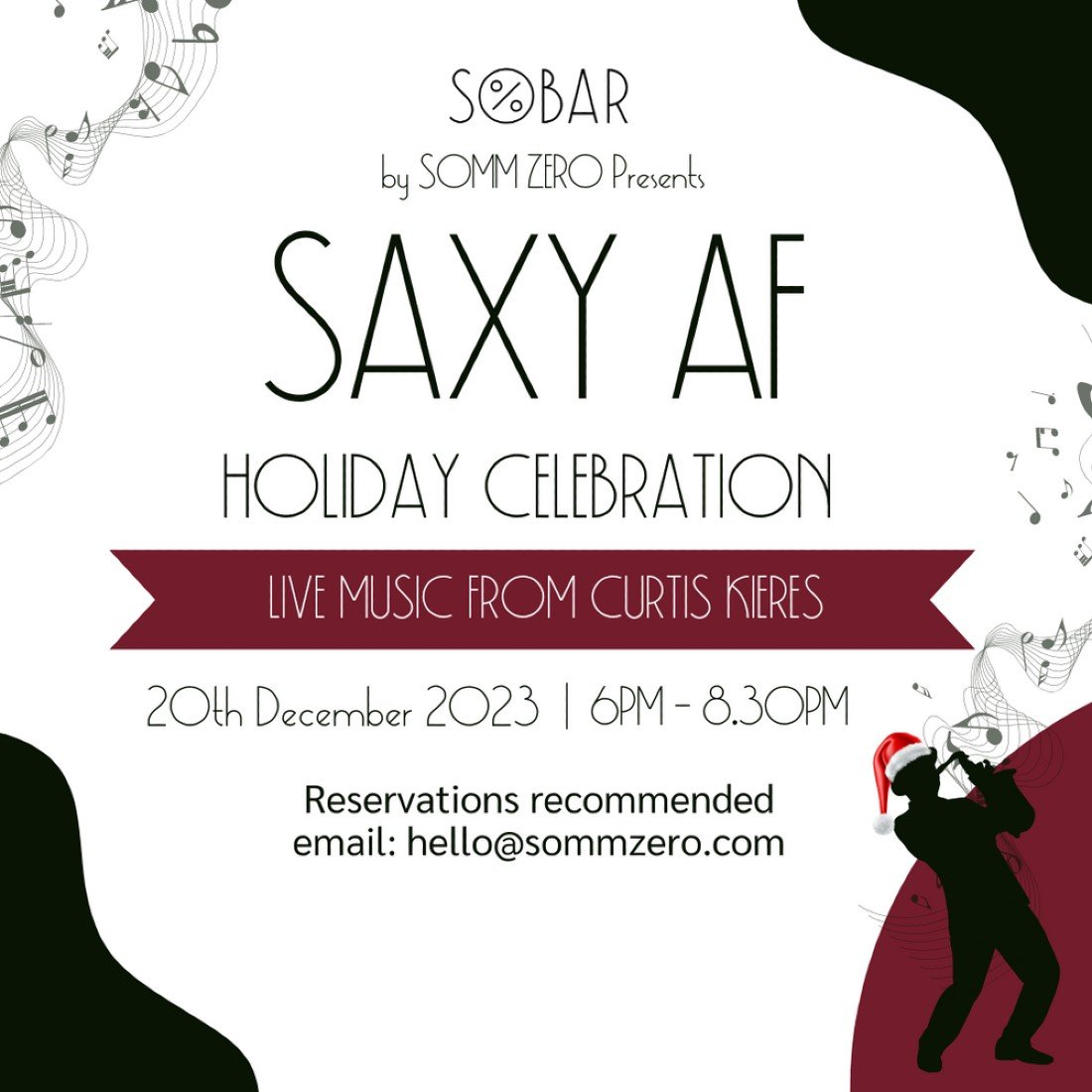 Okanagan Sax Live at Somm Zero, Somm Zero, Kelowna, 20 December 2023 | AllEvents.in
