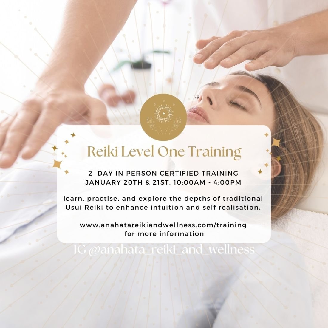 Reiki Level One Training | Shoden | Awaken Your Intuition Tickets, Anahata Reiki & Wellness ...