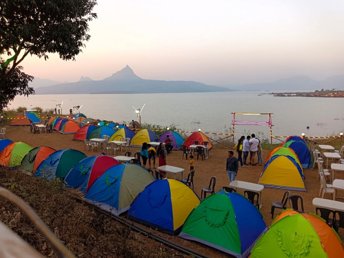 New Year 2024 party and camping at Pawana lake , Pawana lake, Pune, 31 ...