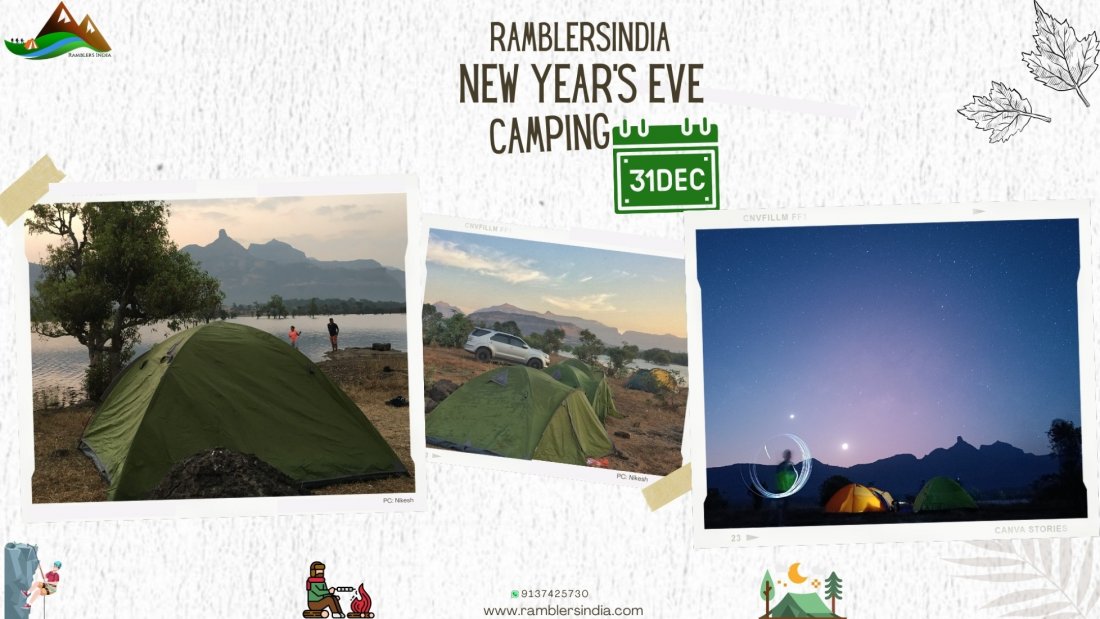 New year Eve camping - Samrad, Samrad, Bhandardara, 31 December to 1 ...