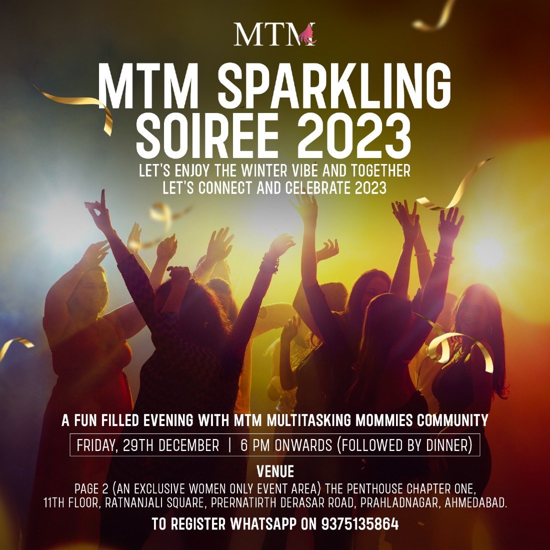 MTM Sparkling Soiree 2023, The Penthouse Chapter One, Ahmedabad, 29 ...