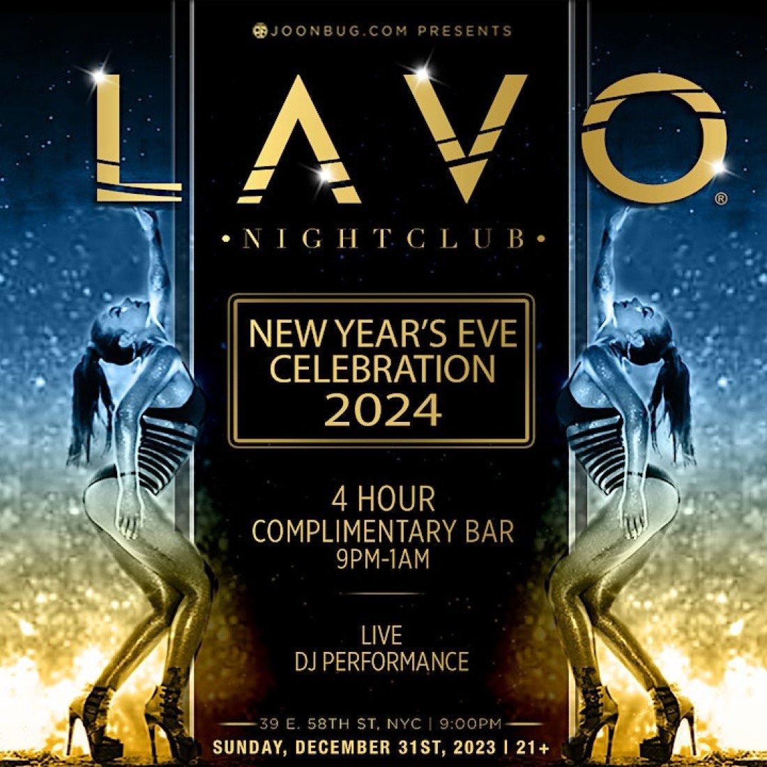 LAVO Nightclub New Years 2024, LAVO Nightclub, Manhattan, 31 December to 1 January | AllEvents