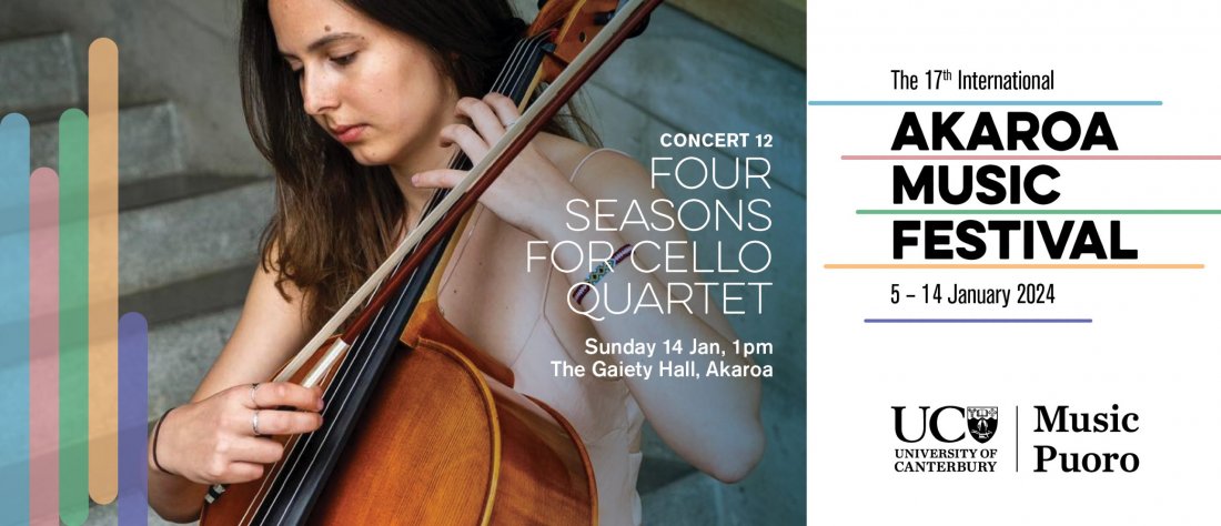 International Akaroa Music Festival - Four Seasons for Cello Quartet ...