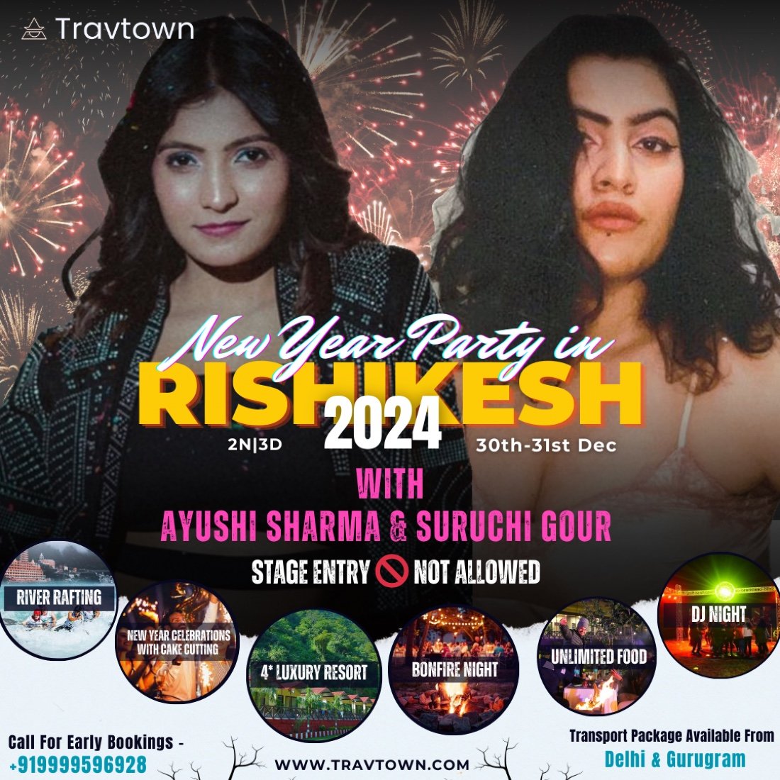 New Year Party in Rishikesh, Nirvana River Resort, Rishikesh, 30 December to 1 January | AllEvents