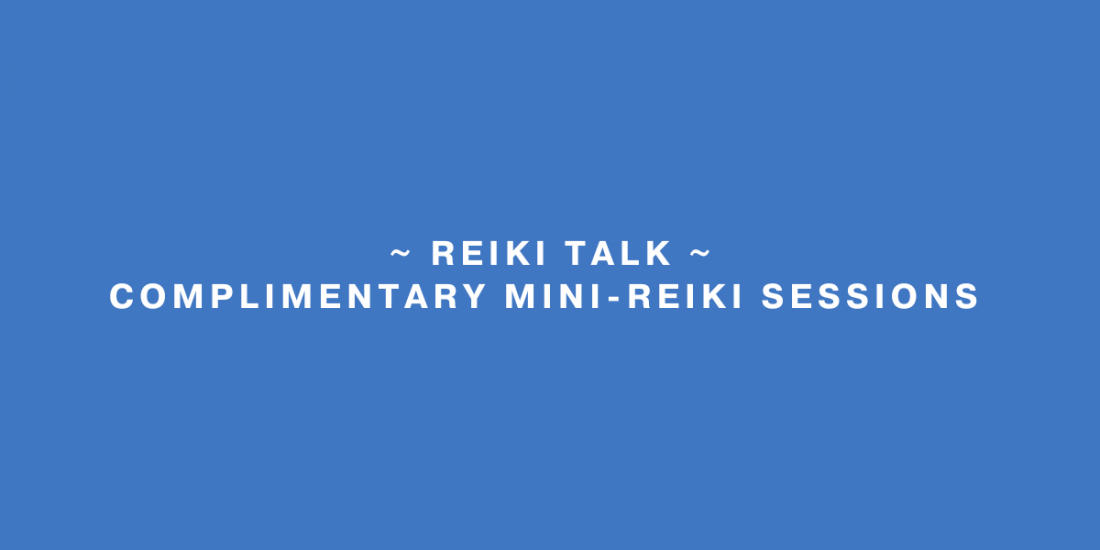 Reiki Talk with Free Mini Reiki Sessions, People House, Edgewater ...