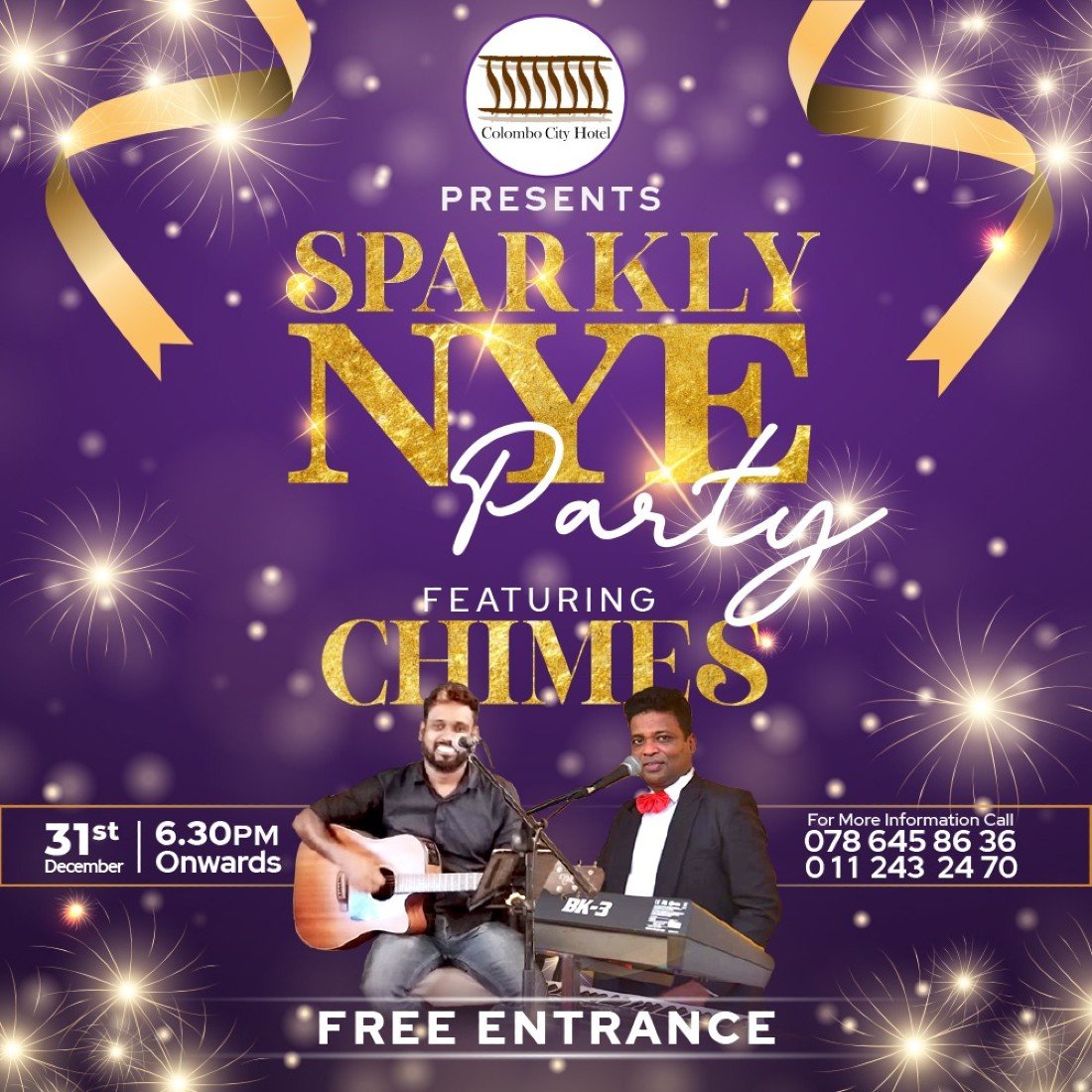 Sparkly NYE Party - 31st December , Colombo City Hotels, 31 December to ...
