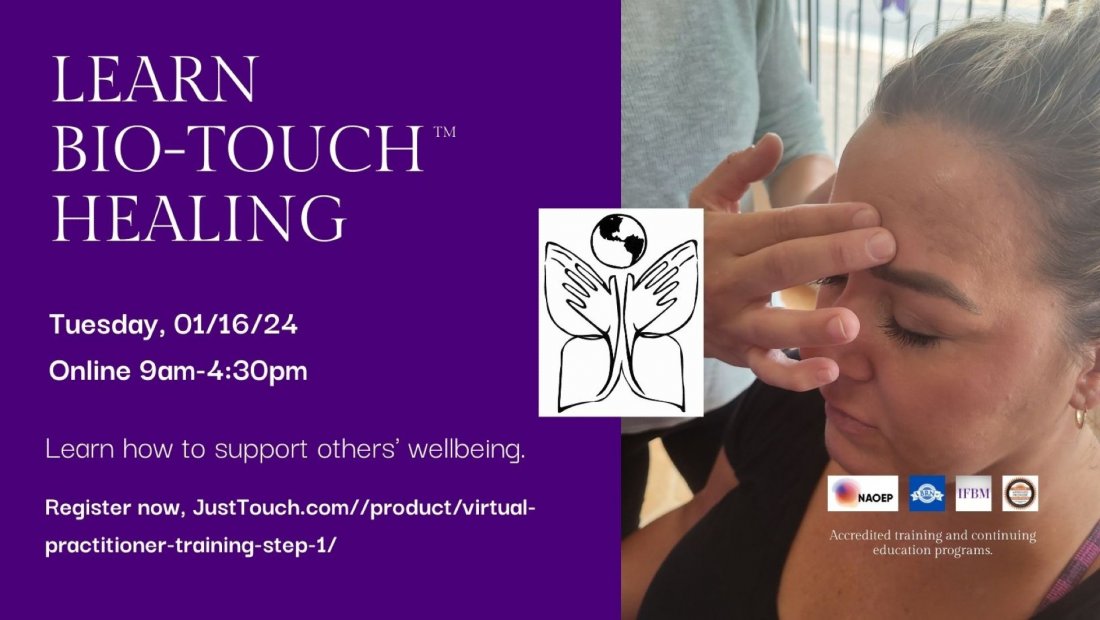 Live/On-Line Bio-Touch Healing Practitioner Training , January 16 2024 ...