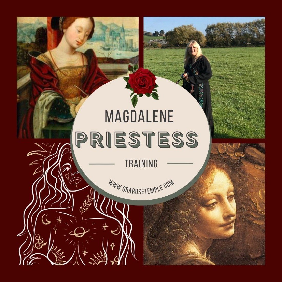 Mary Magdalene Priestess Training, January 7 2024 | Online Event ...