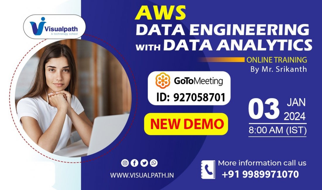 AWS Data Engineering with Data Analytics Online Free Demo, January 3 2024 | Online Event ...