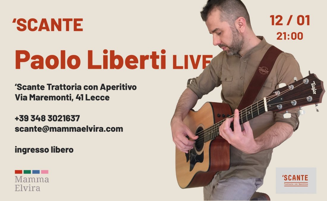 12/01 Paolo Liberti live da Scante - Hit nazionali e internazionali ...