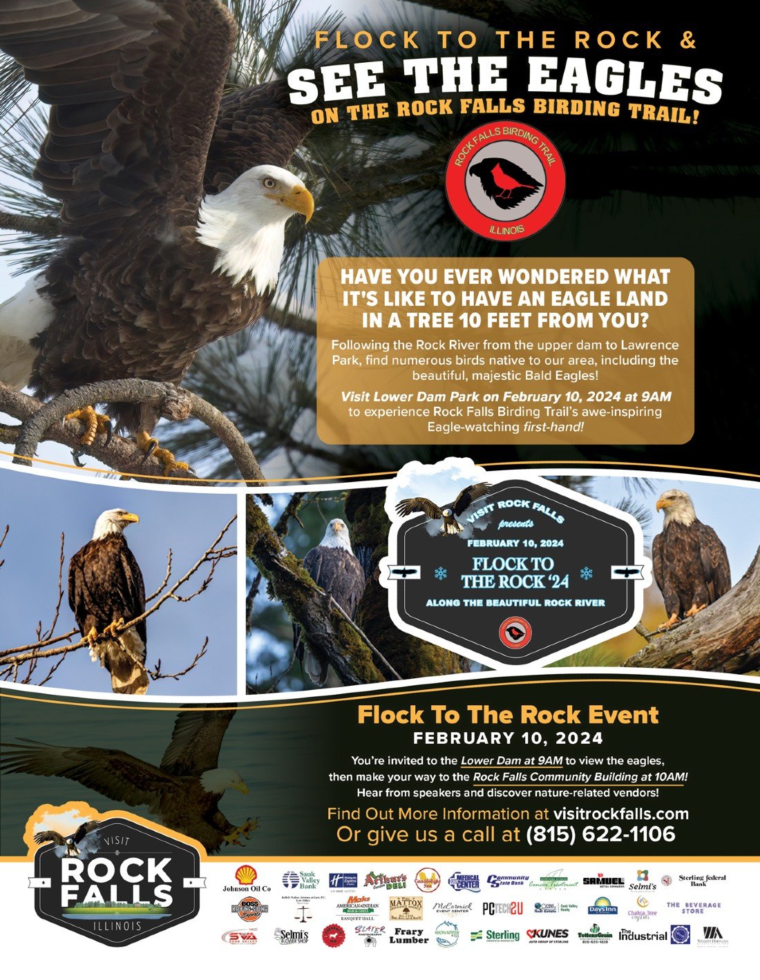 Flock To The Rock 24, ROCK FALLS COMMUNITY BUILDING, 10 February 2024 ...