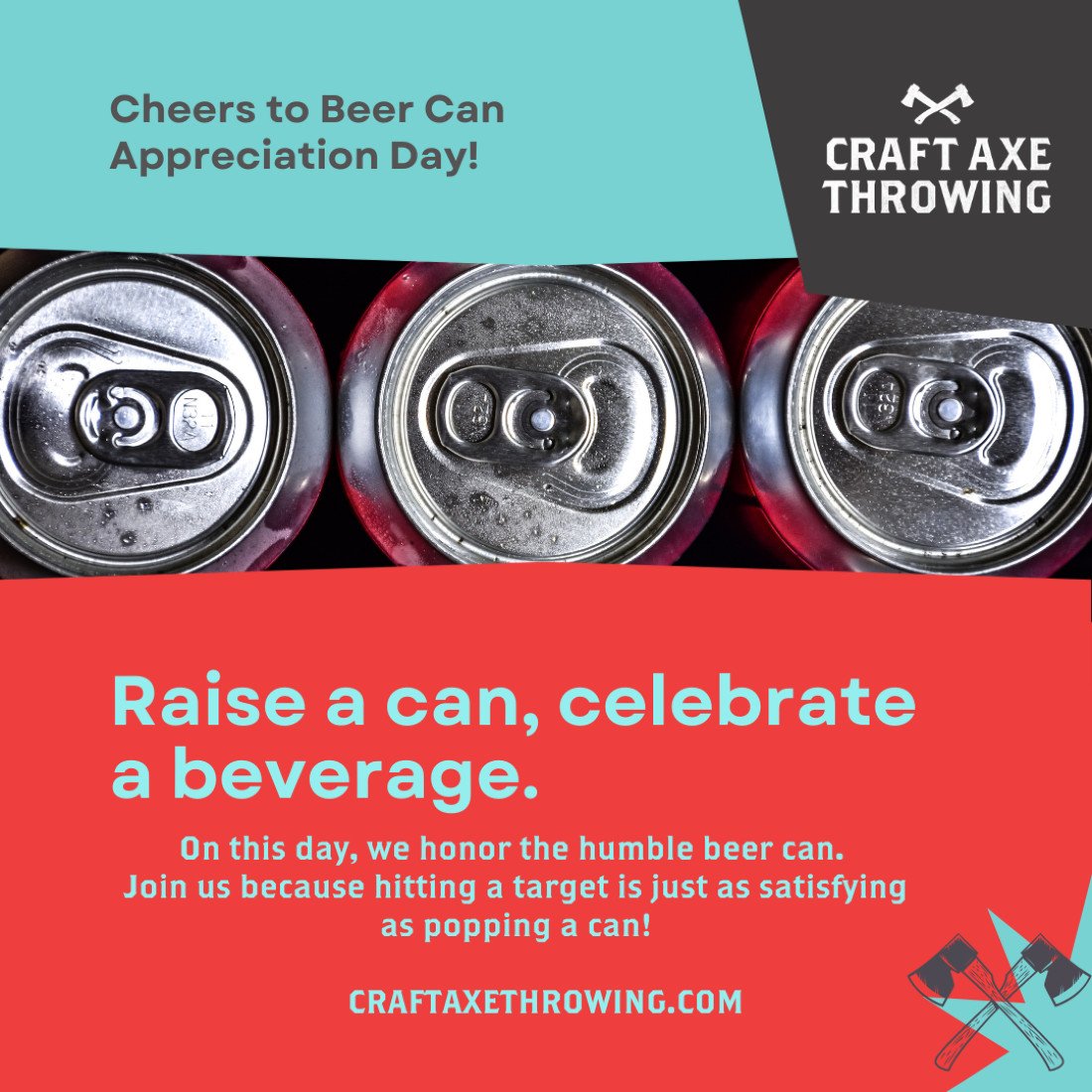 Beer Can Appreciation Throwdown, Craft Axe Throwing- Rock Hill, 24 ...
