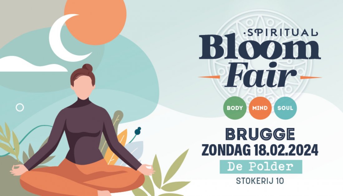 Spirituele Beurs Bloom Fair • 18 februari 2024 • Brugge (Dudzele), De ...