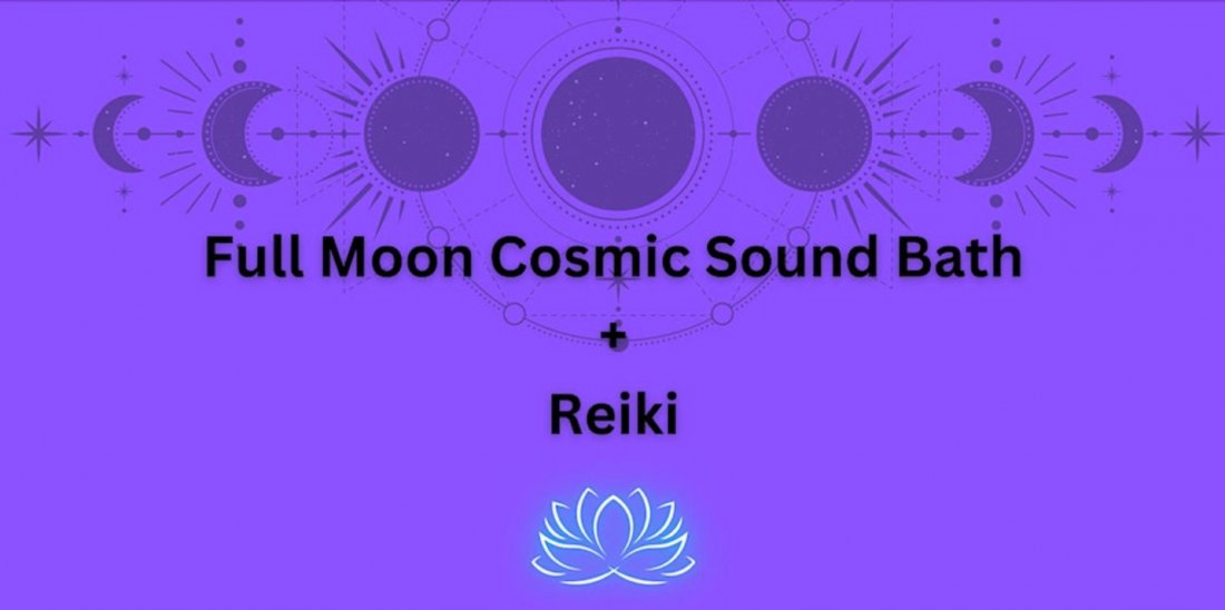 Full Moon Cosmic Sound Journey + Reiki @ The Yoga Room Prescott, The ...