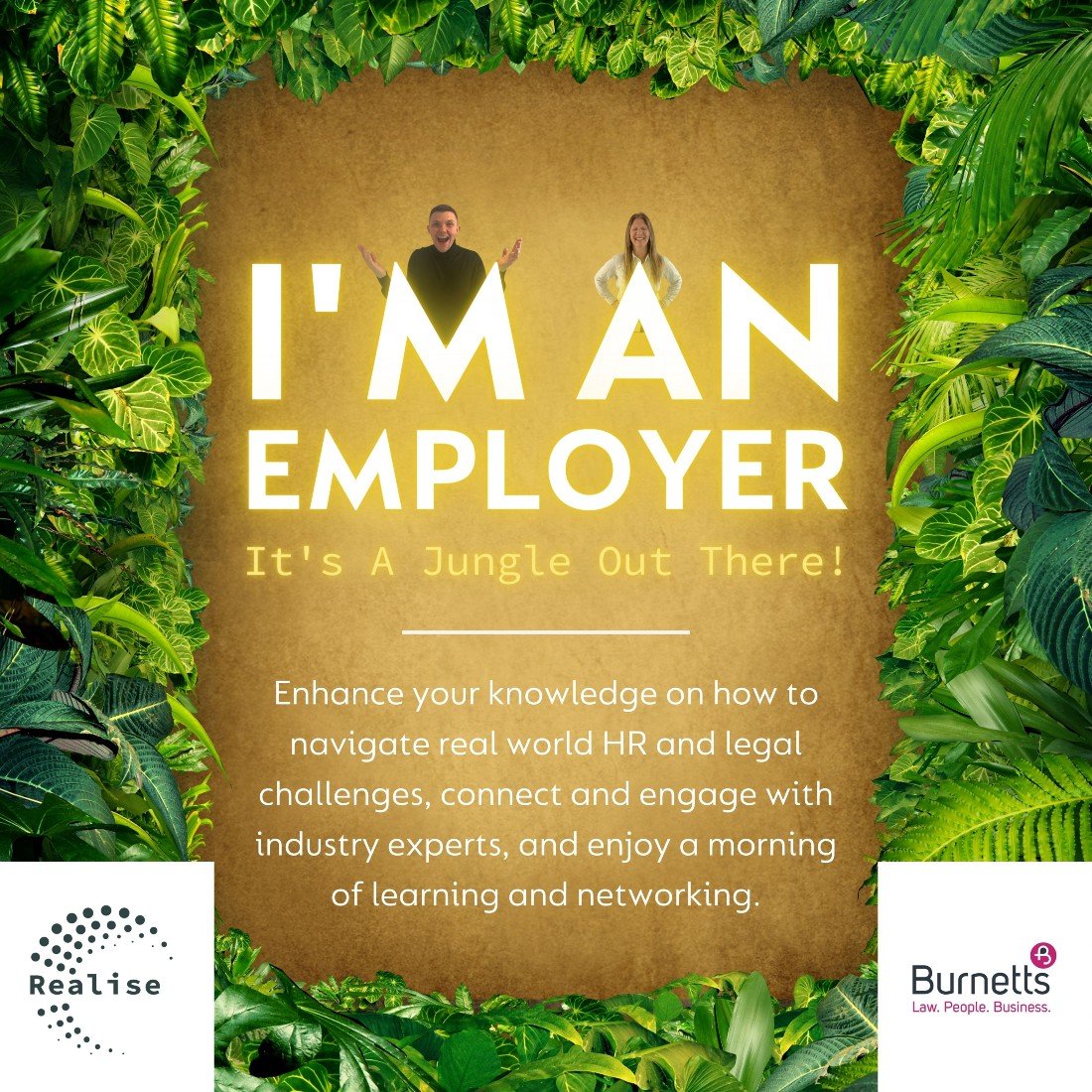 IM AN EMPLOYER, ITS A JUNGLE OUT THERE!, Newcastle Helix, Newcastle ...
