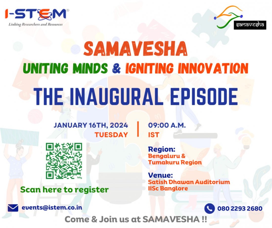 SAMAVESHA | Uniting Minds & Igniting Innovation, Indian Institute of ...
