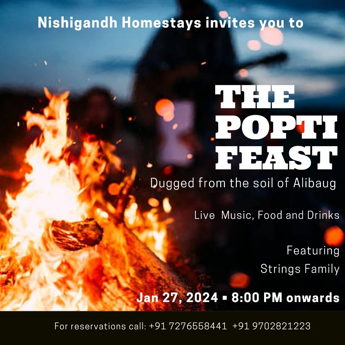 The Popti Feast at Nagoan, Alibaug, Nishigandh Cottage, highschool ...