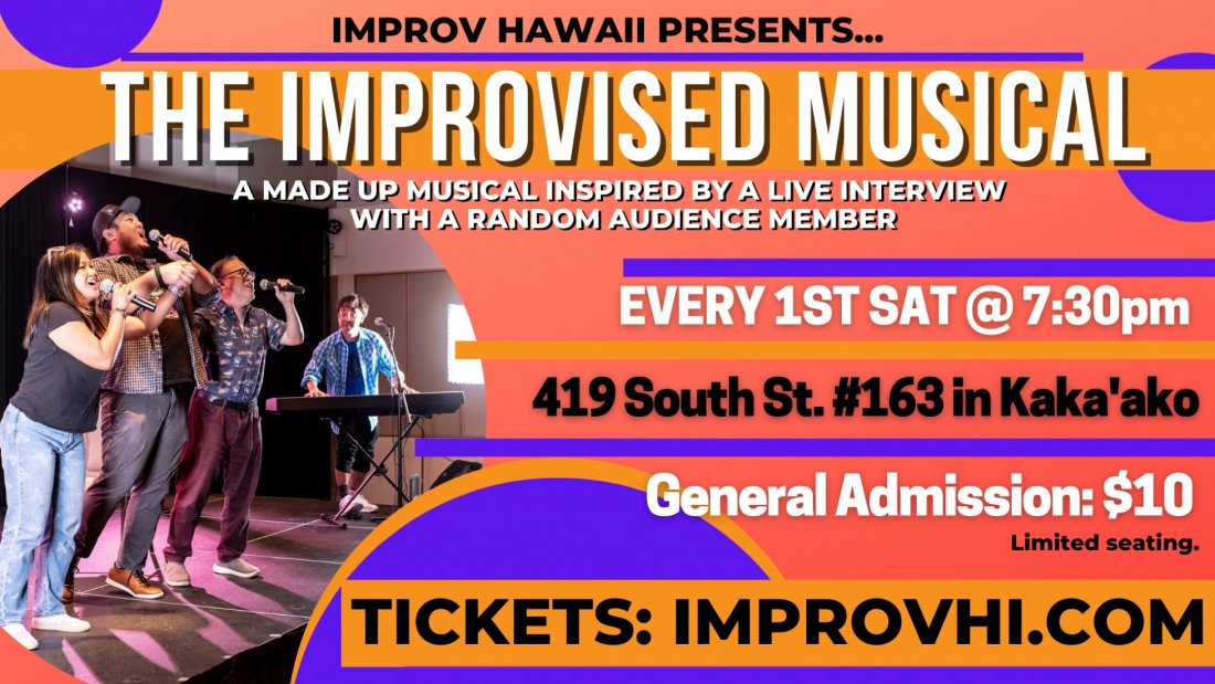 The Improvised Musical Comedy Show, Tiny Stage, Honolulu, 3 February ...
