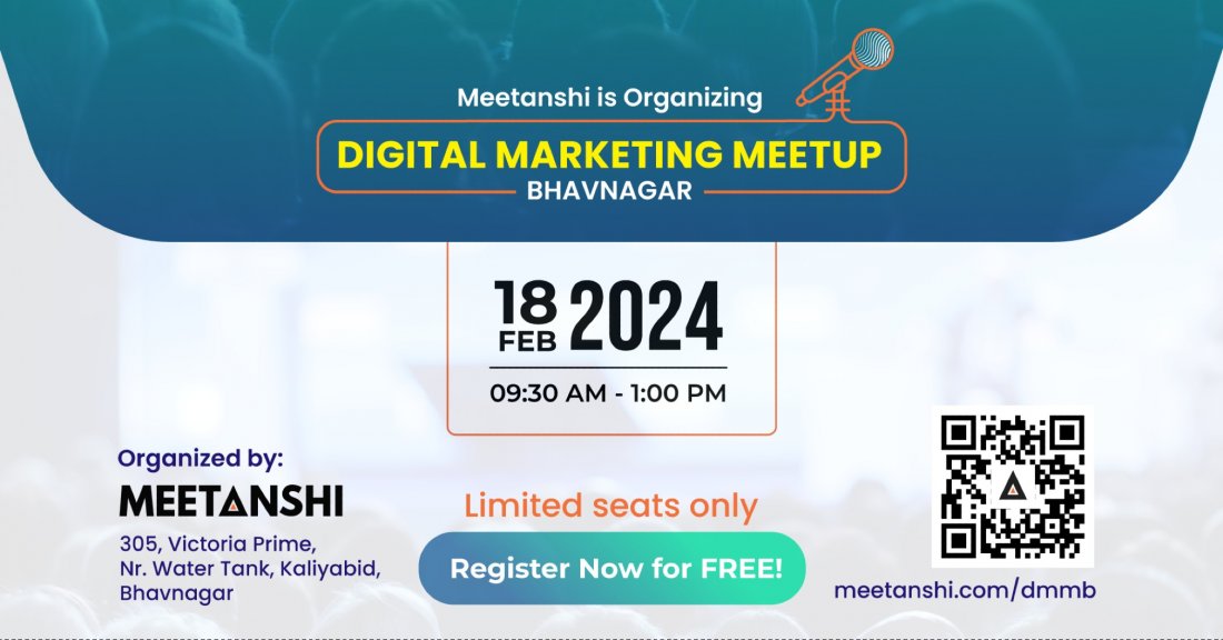 Digital Marketing Meetup in Bhavnagar Tickets, Victoria prime ...