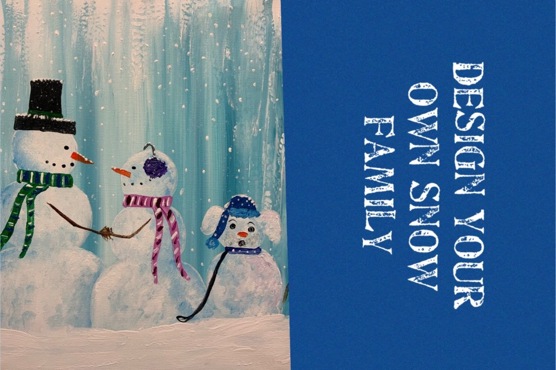 Back to the Basics Acrylic Painting with Stephen: Design Your Own Snow ...
