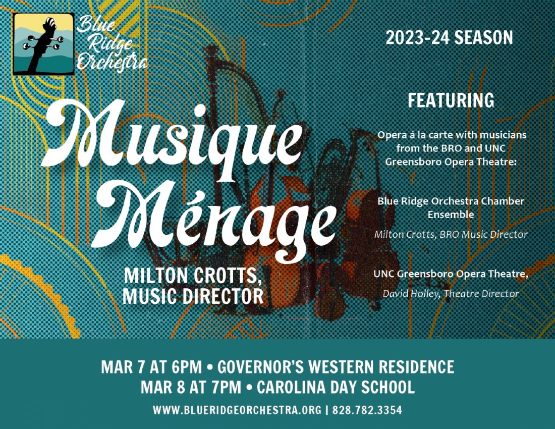 Blue Ridge Orchestra’s Musique Ménage: Governors Western Residence ...