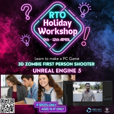 Make a Zombie Shooter game in Unreal Engine 5 - Teen Holiday Workshop ...