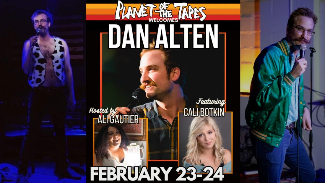 Dan Alten (Good Stand Up Comedy) at Planet of the Tapes Comedy Club ...