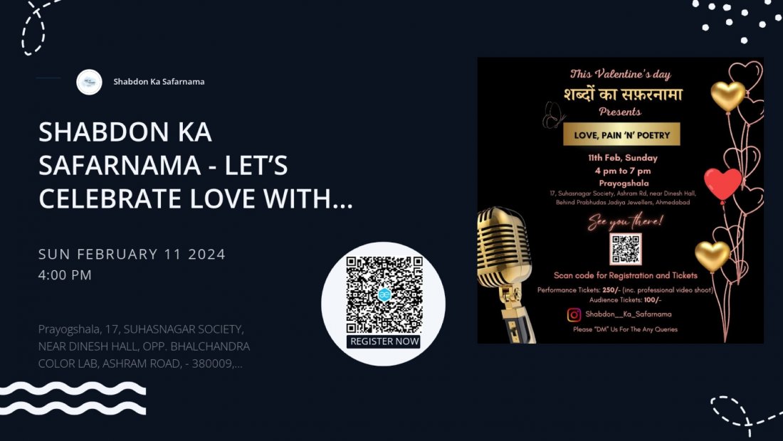 Shabdon Ka Safarnama - Let’s Celebrate Love With Poetry This Valentine ...