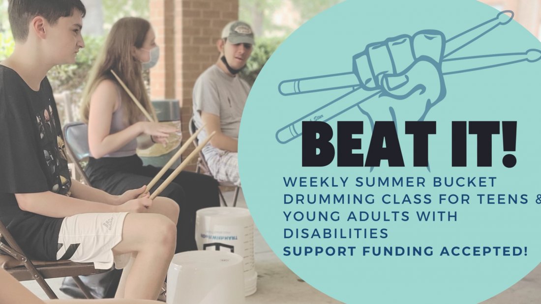 Beat It! Bucket Drumming Class for Teens/Adults with Disabilities ...