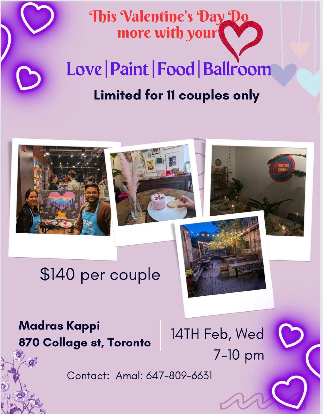 The Valantines Day: Do More Together | Paint Night | Food | Ballroom ...