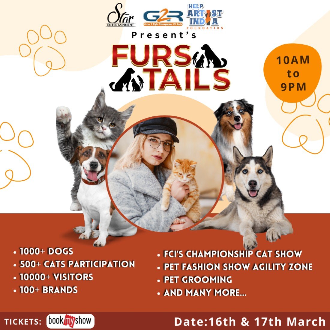 Furs & Tails, noida, 16 March to 17 March | AllEvents
