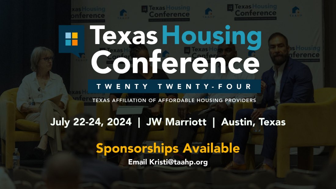 Texas Housing Conference, JW Marriott Austin, 22 July to 24 July ...