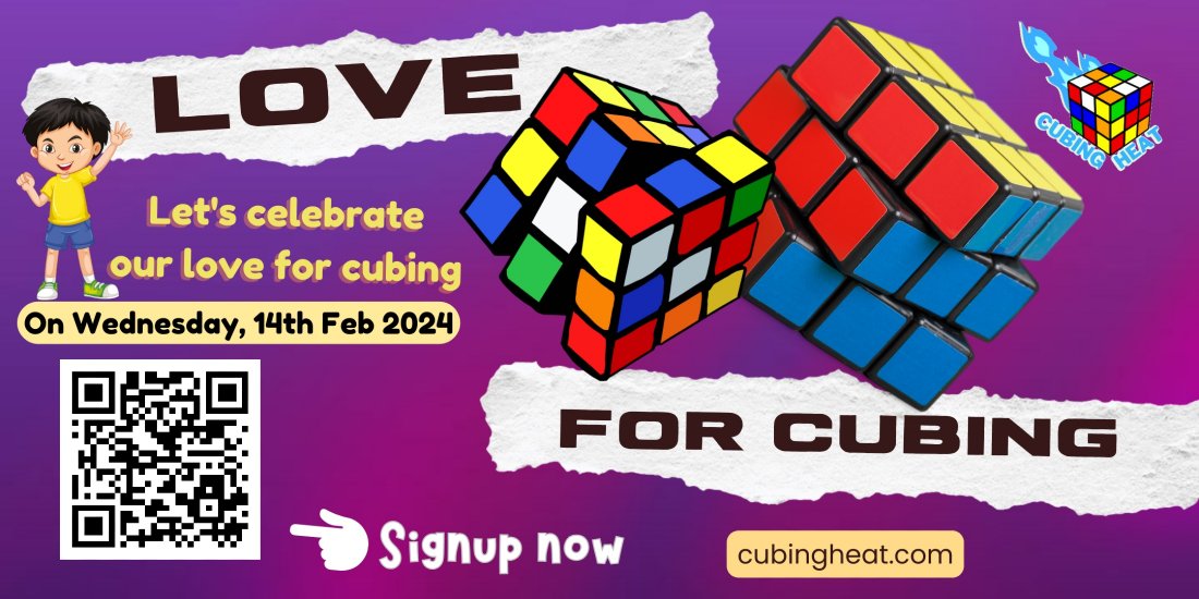 Love For Cubing - A Valentines Special Cubing Meetup, February 14 2024 ...