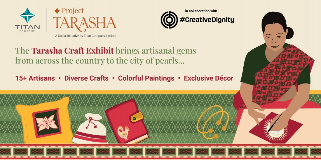 Tarasha Craft Exhibit, CCT Spaces, Hyderabad, 21 February to 24 ...