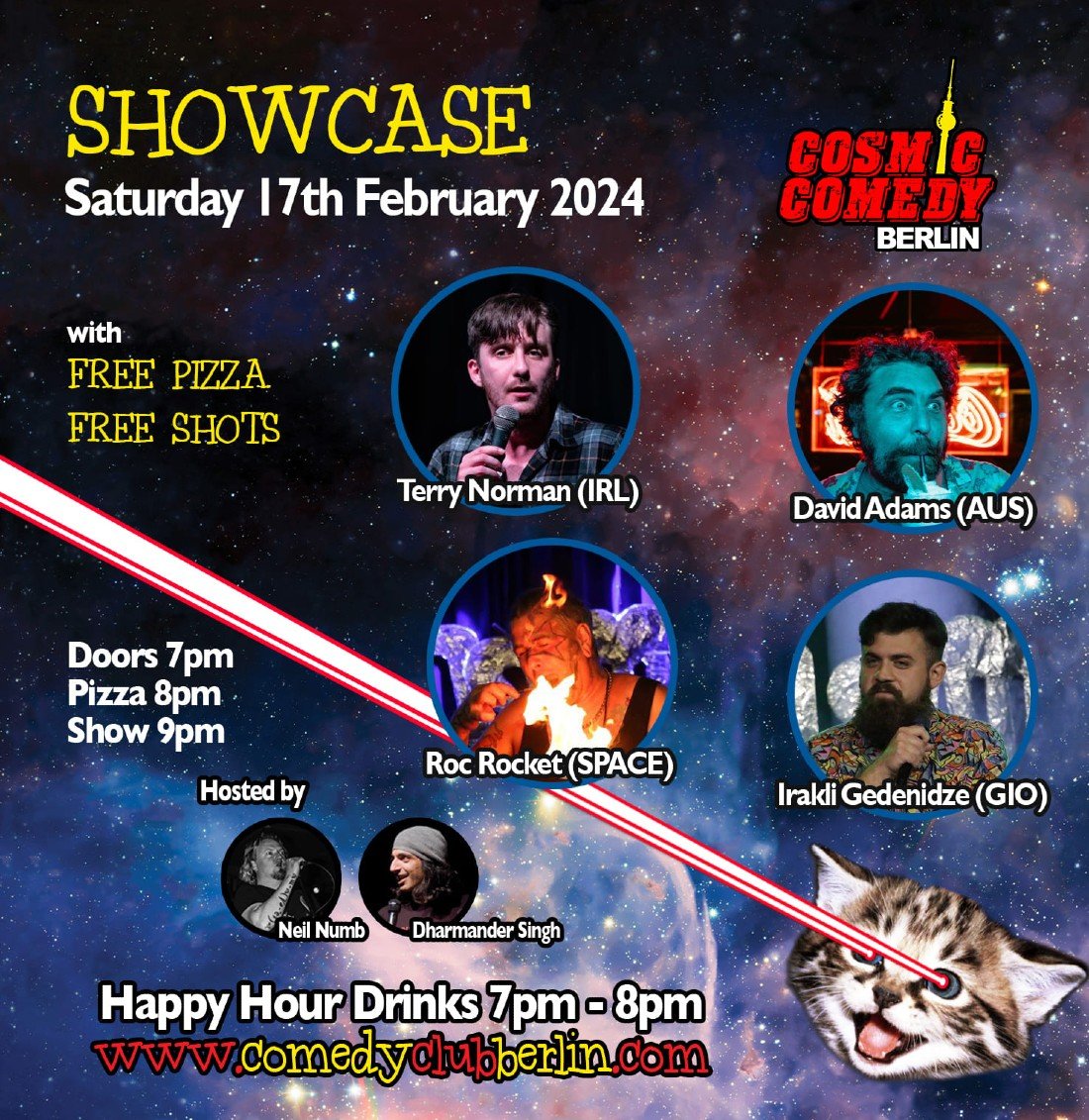 Cosmic Comedy Club Berlin : Showcase, Cosmic Comedy Club Berlin, 17 ...
