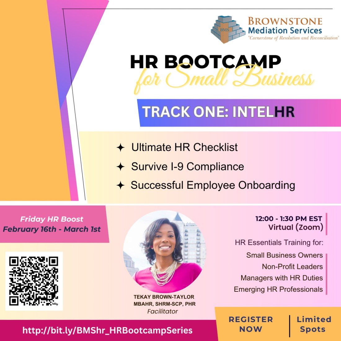 HR Bootcamp for Small Business: Session 3 IntelHR: Successful Employee Onboarding, March 1 2024 ...