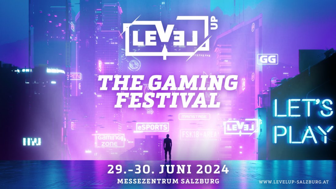 LEVEL UP - The Gaming Festival , Messezentrum Salzburg, 29 June to 30 ...