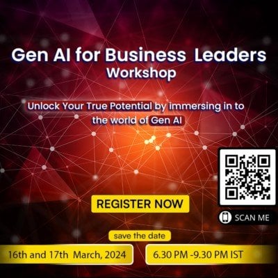 Gen AI for Business Leaders Workshop Tickets, March 16 to March 17 ...