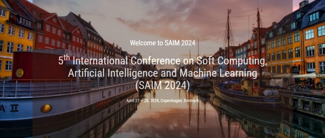 5th International Conference on Soft Computing, Artificial Intelligence ...