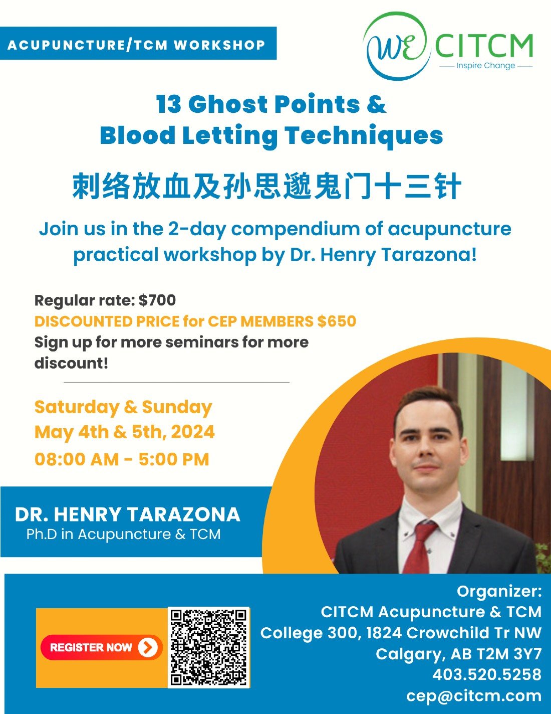 13 Ghost Points & Blood Letting Techniques, CITCM, Calgary, 4 May to 5 ...