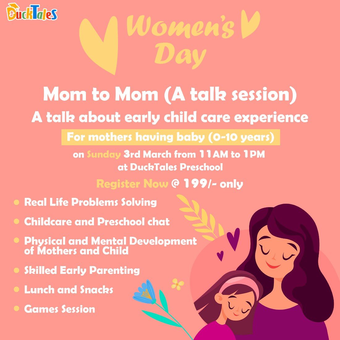 Empowering Early Childhood Development: A Mom-to-Mom Talk Session at ...
