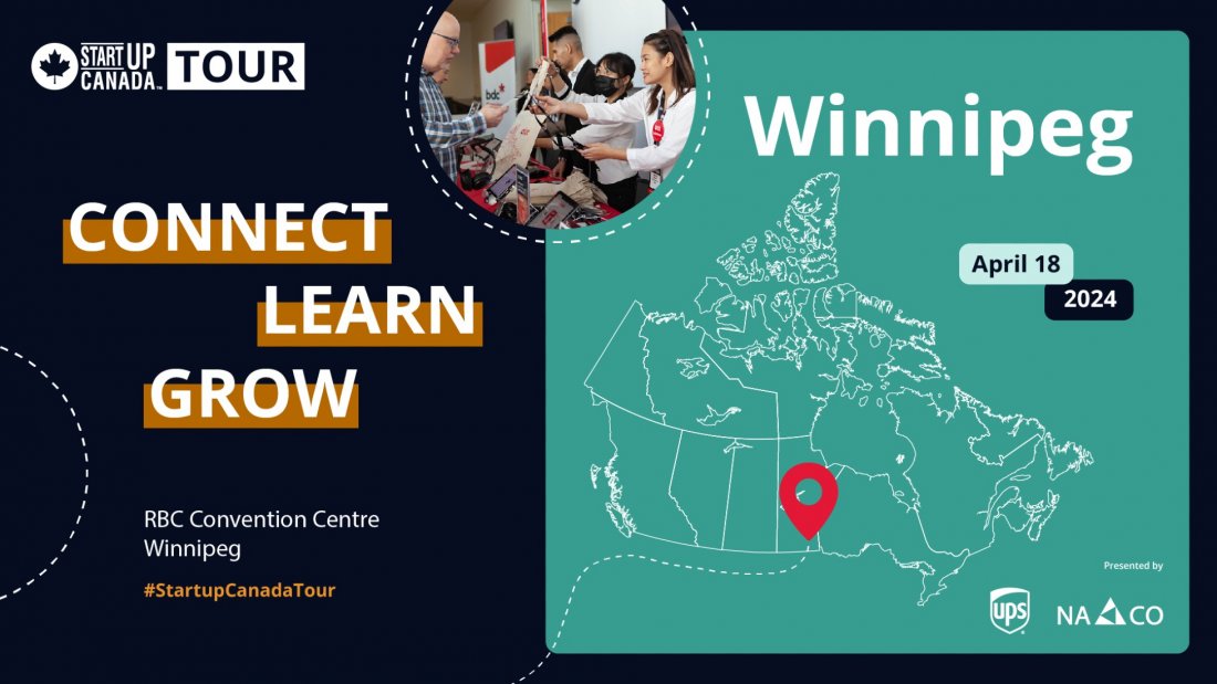 Startup Canada Tour | Winnipeg, RBC Convention Centre, Winnipeg, 18 ...